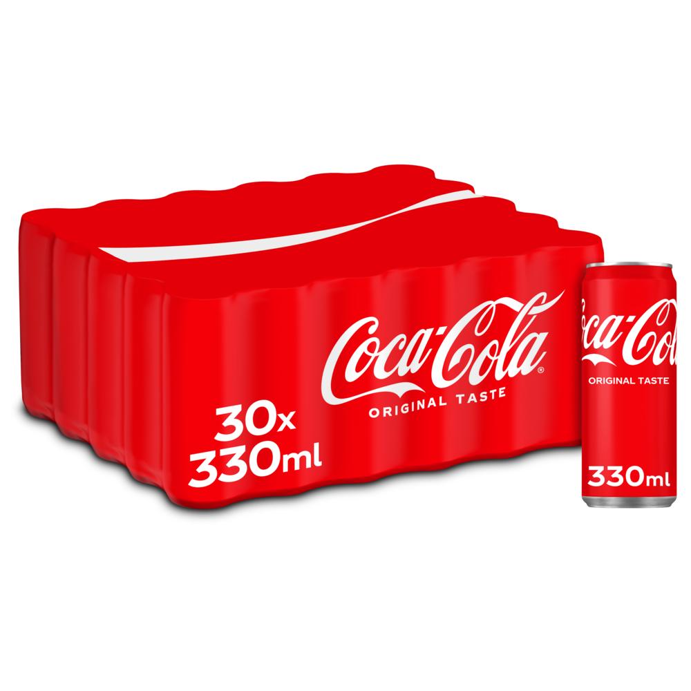 Coca Cola Sleek Blik 30 x 33 cl | Horeca Meeuwissen